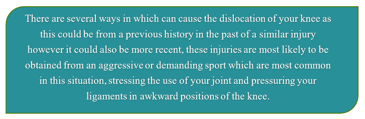 Knee dislocation – Medsearch Limited